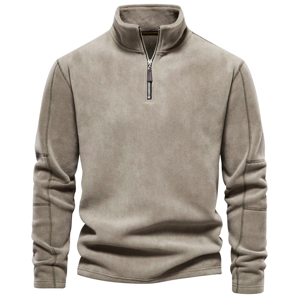 POLAR | ZIP-UP FLEECE SWEATER – AZURE MELBOURNE